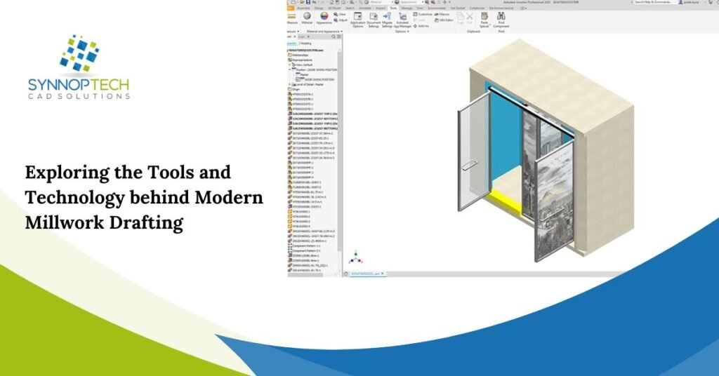 Exploring the Tools and Technology behind Modern Millwork Drafting Services